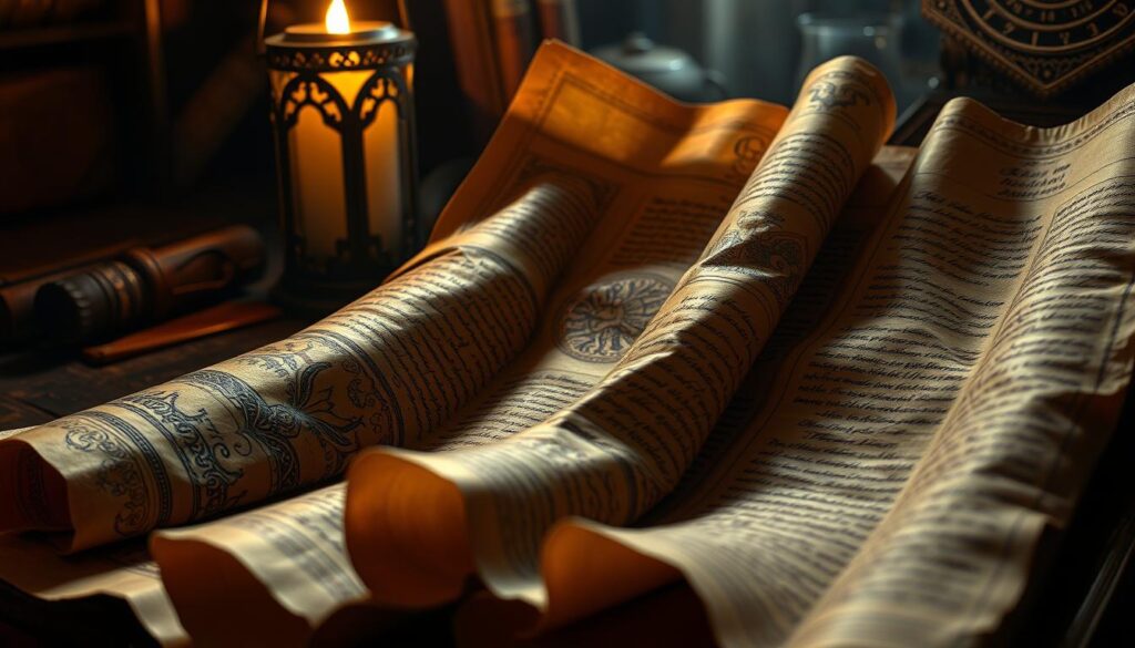 Unrolling an Ancient Scroll – Story Pit