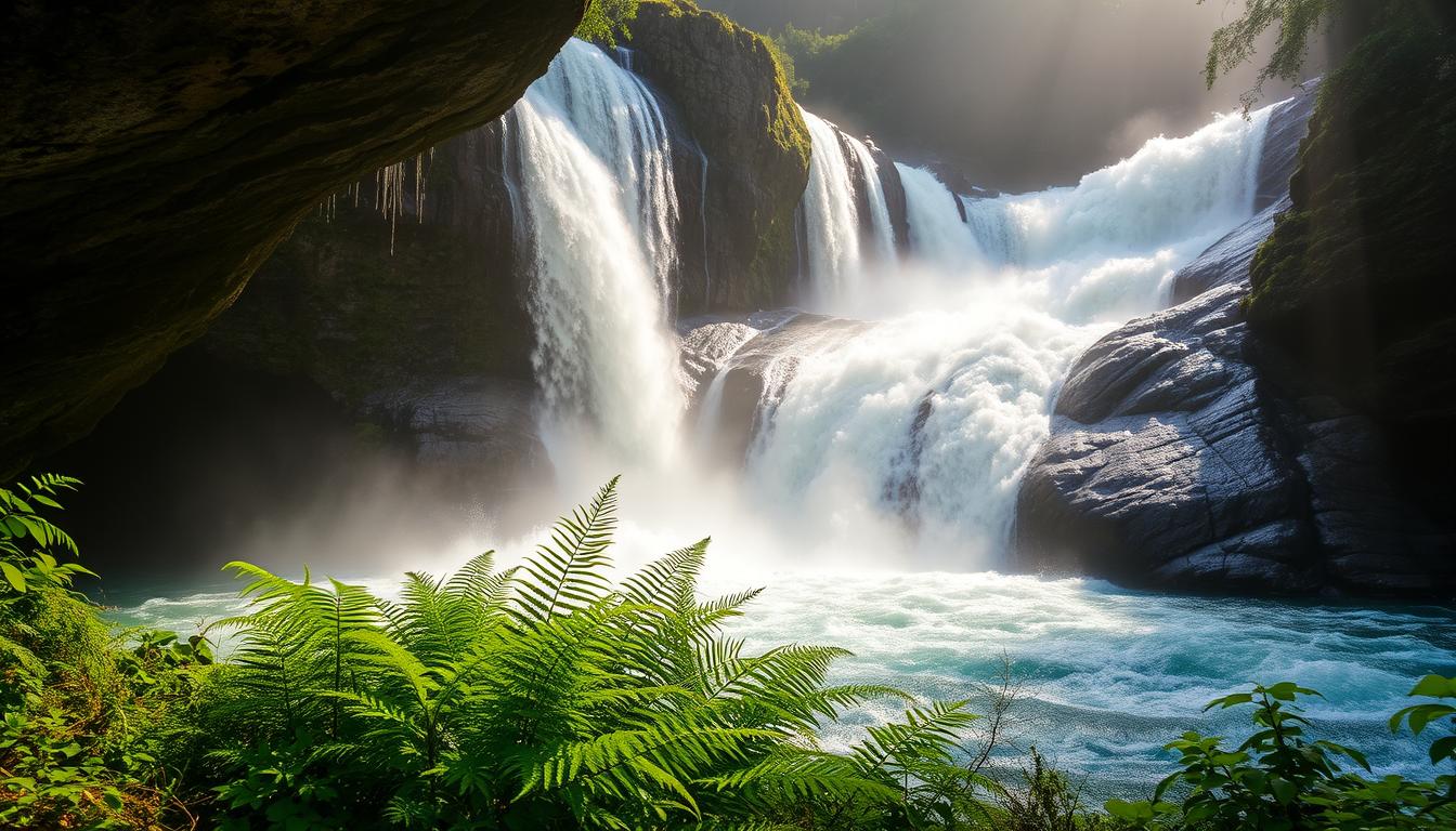 The Cave Behind the Waterfall – Story Pit