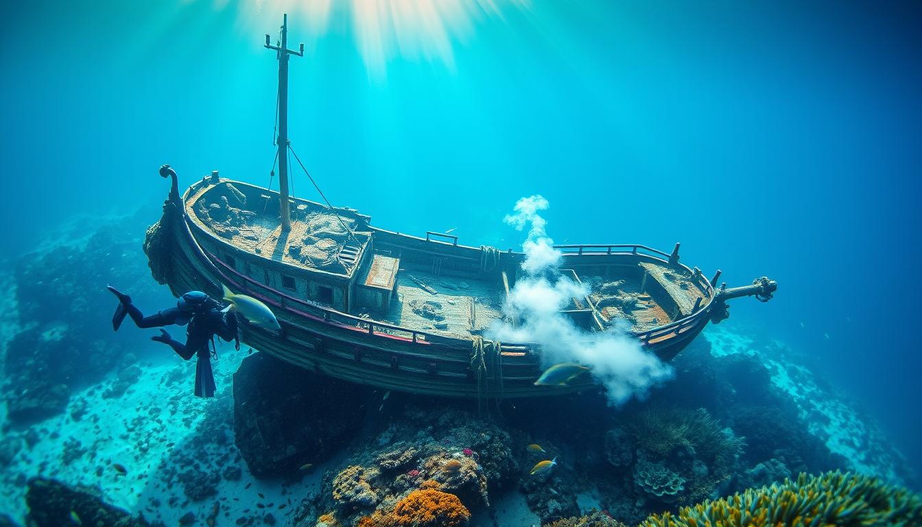 Exploring a Sunken Shipwreck – Story Pit